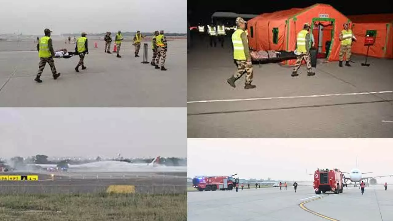 Operation ‘Agni Chakra’: Inside the Full-Scale Crash Drill at Delhi Airport