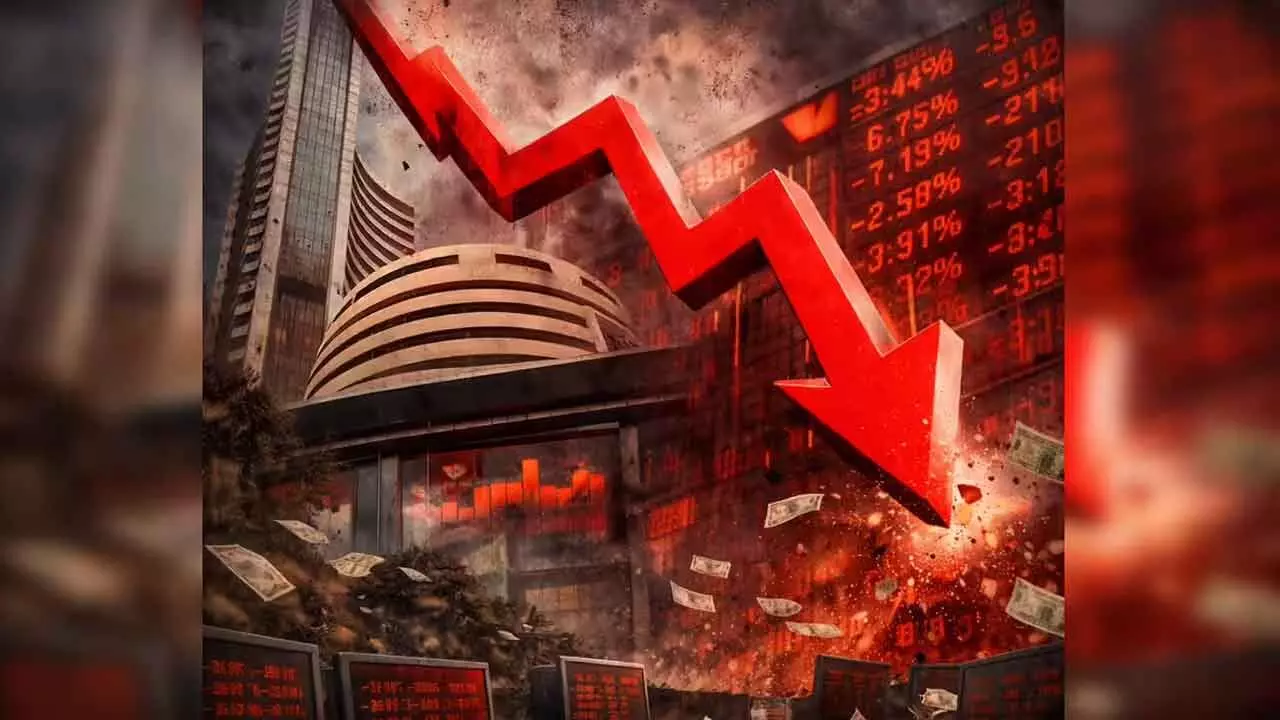 Sensex tumbles over 600 points amid renewed tensions in Middle East