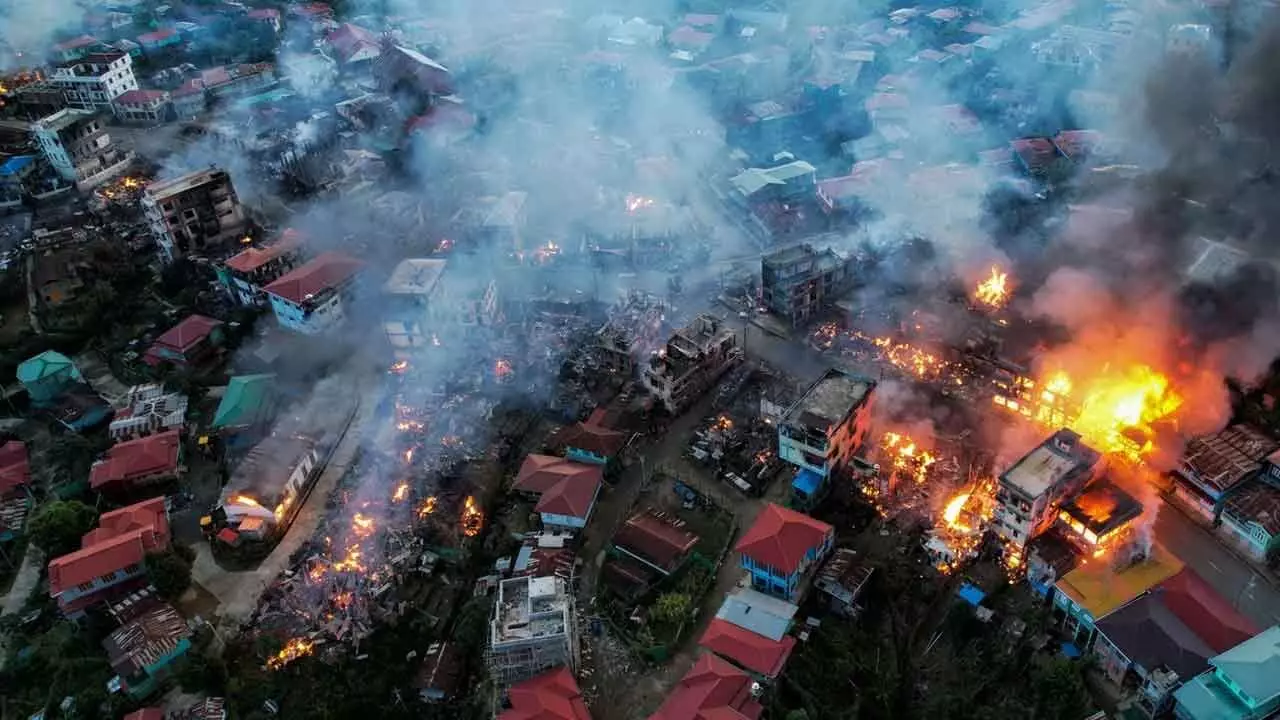 Village Devastated: Over 100 Homes Destroyed in Massive Blast Near ...