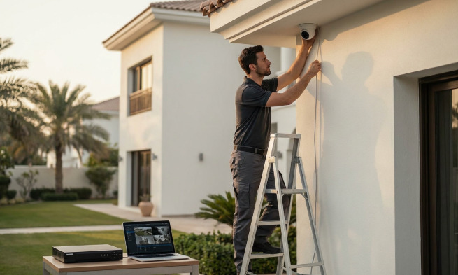 CCTV Installation in Dubai: What a Home Security Camera System Actually ...