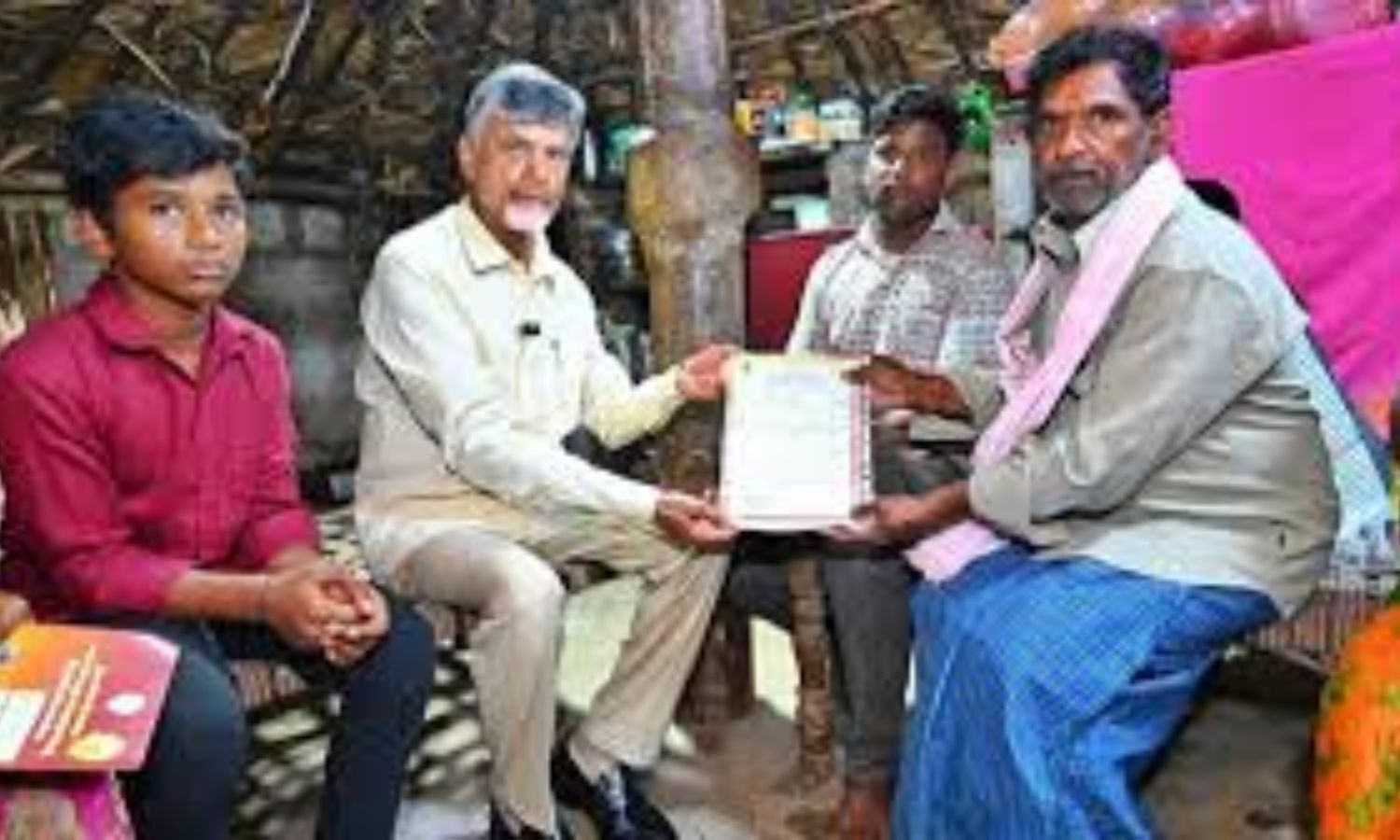 Naidu disburses NTR Bharosa pension amounts