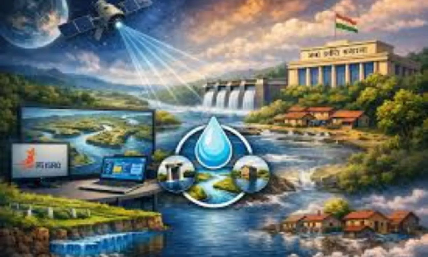 Space tech to strengthen India's water security mission