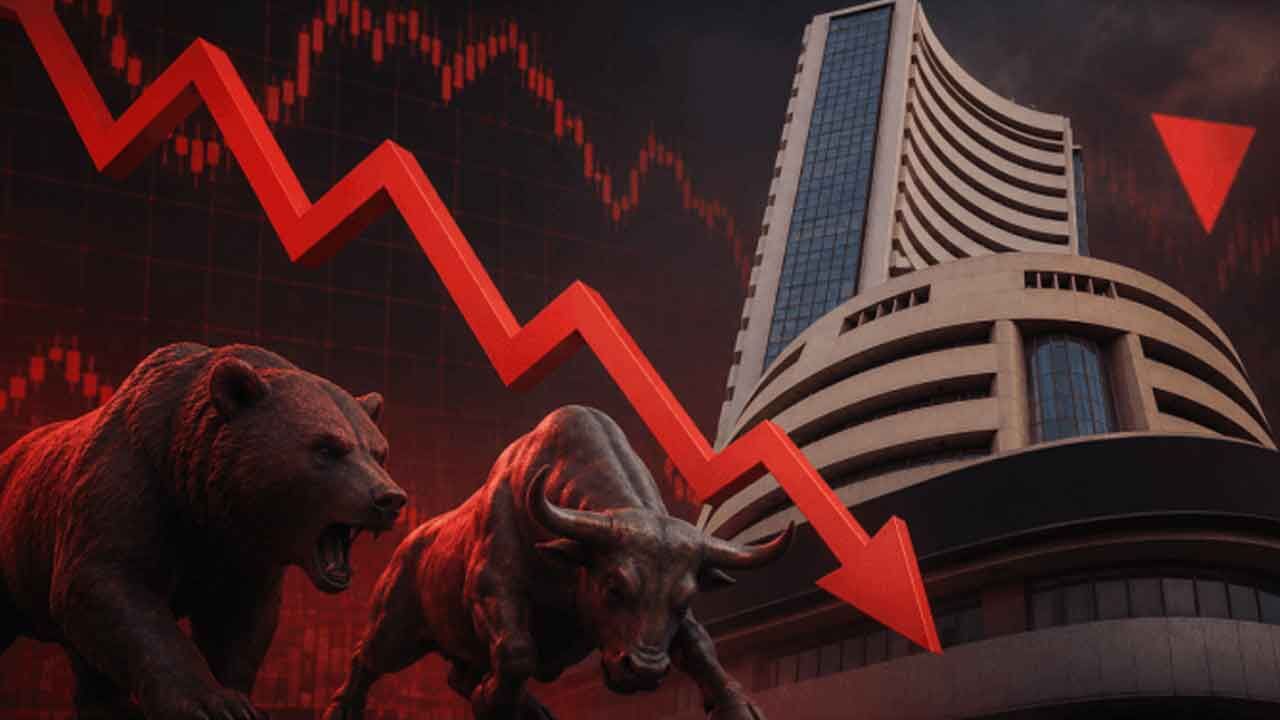 Market Jitters: Sensex and Nifty Slide Amid Global Tensions