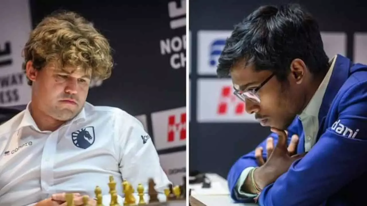 Praggnanandhaa Stuns Magnus Carlsen Twice at Norway Chess 2026