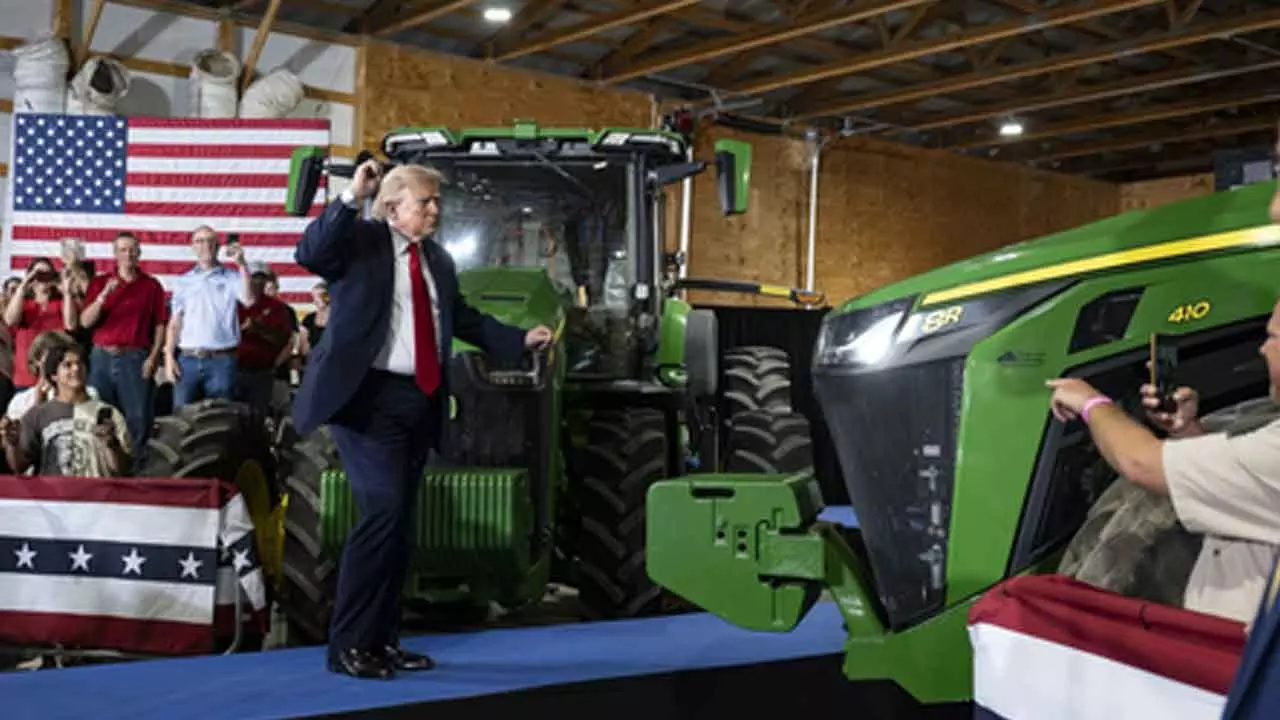 Trump promises lower energy, fertiliser costs for farmers