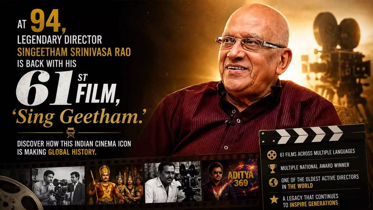 A Cinematic Legend at 94: Why Singeetham Srinivasa Rao is Making History