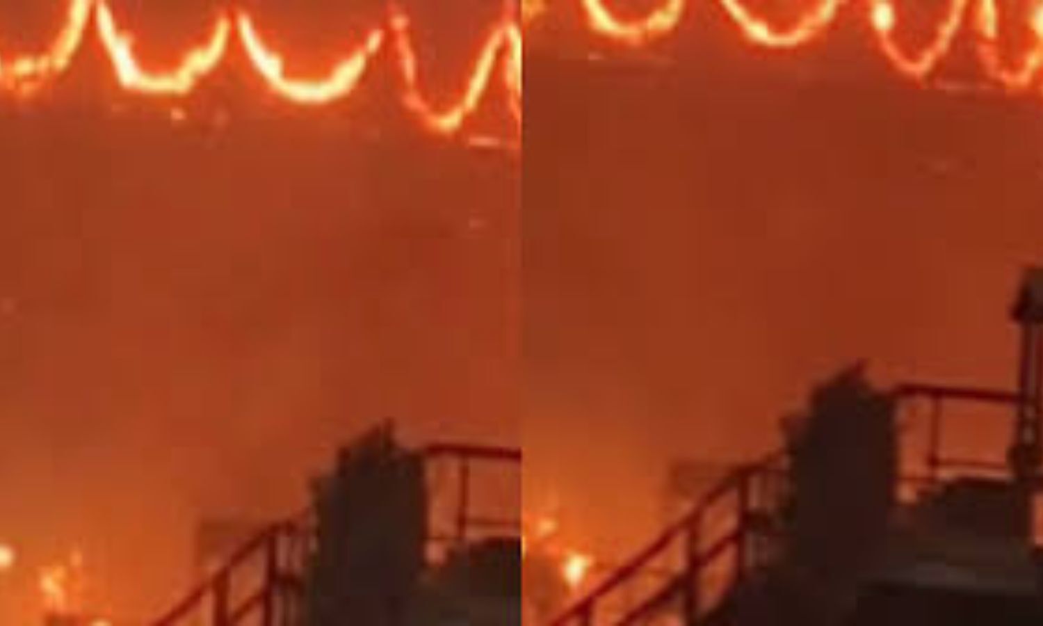 Fire mishap at VSP, eight feared dead