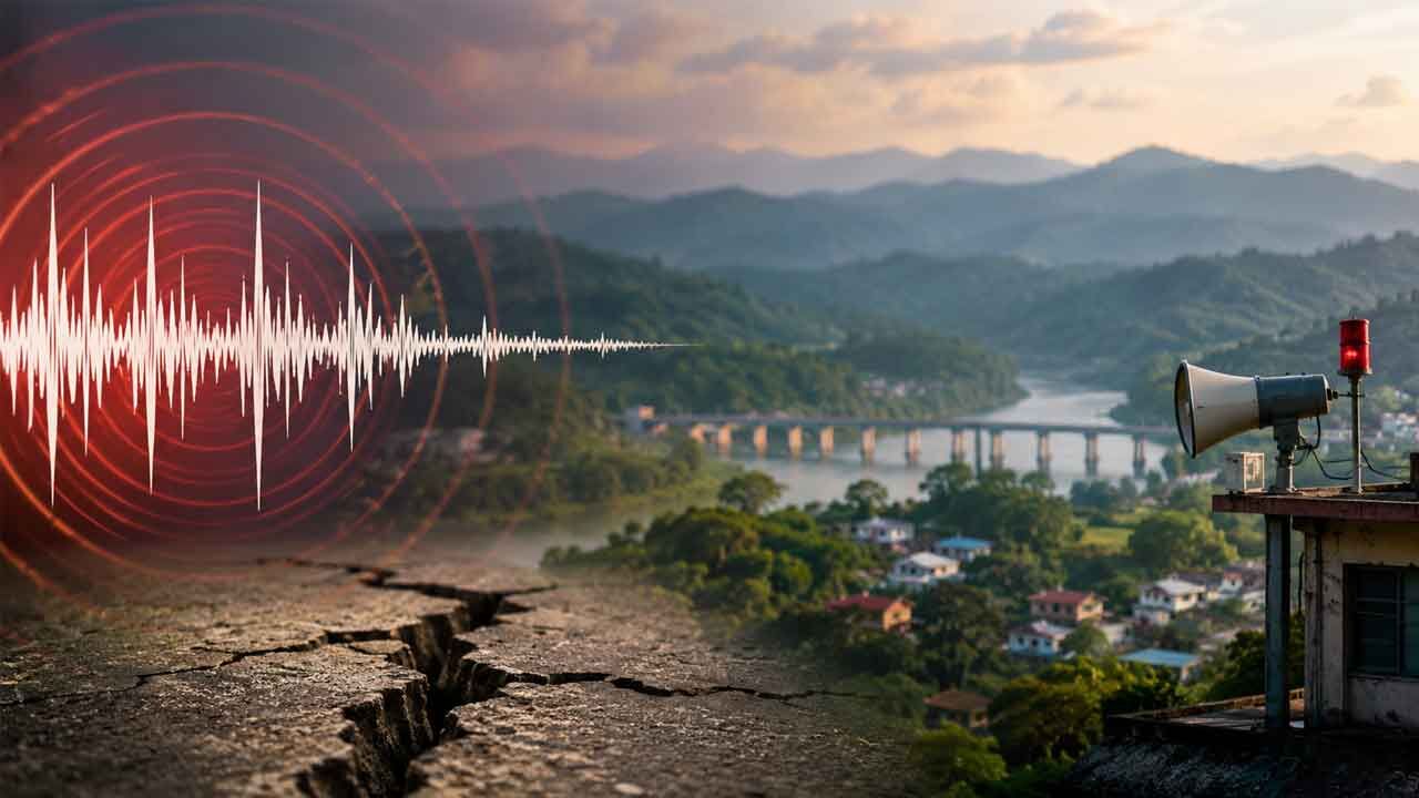 Two Earthquakes Rattle Assam's Cachar District Within an Hour ...