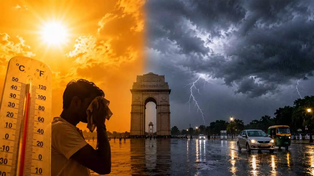 From Sweltering Heat to Stormy Skies: Delhi-NCR Braces for Intense Weather