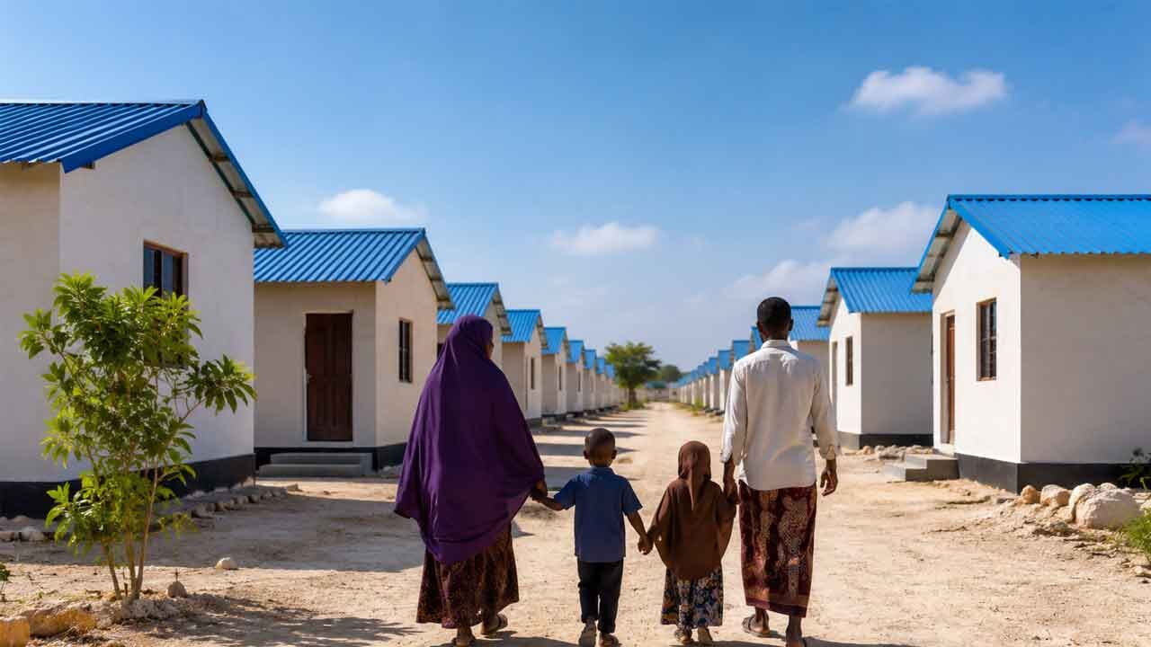 IOM Gives 600 Displaced Families in Mogadishu a Place to Call Home