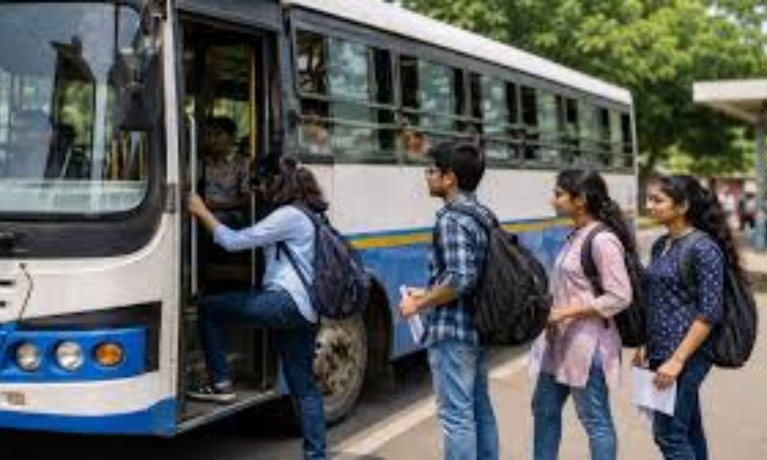 Free RTC bus for students appearing for NEET