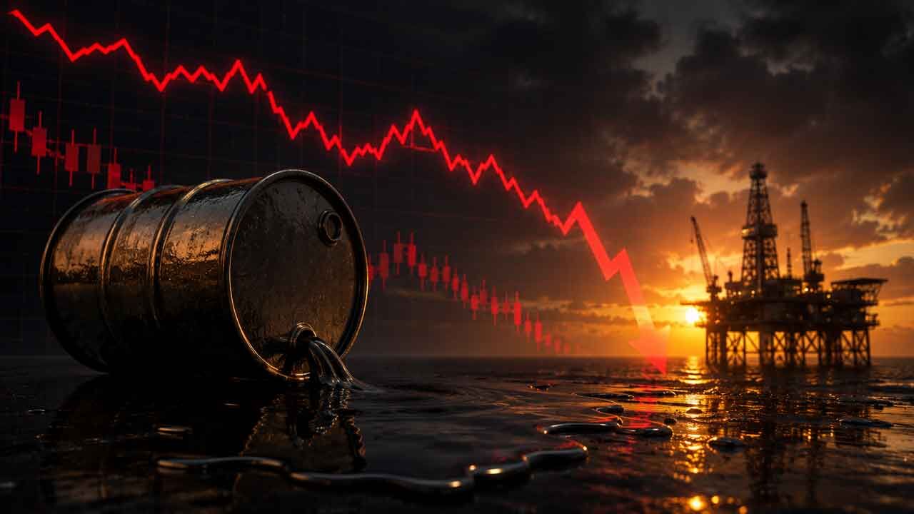 Brent crude trade lower at $77.80/bbl