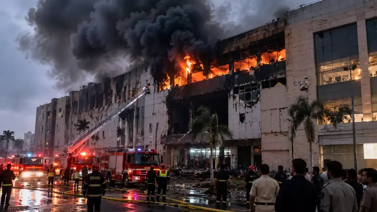Karachi Mall Fire: Rights Body Blames Administrative Failures
